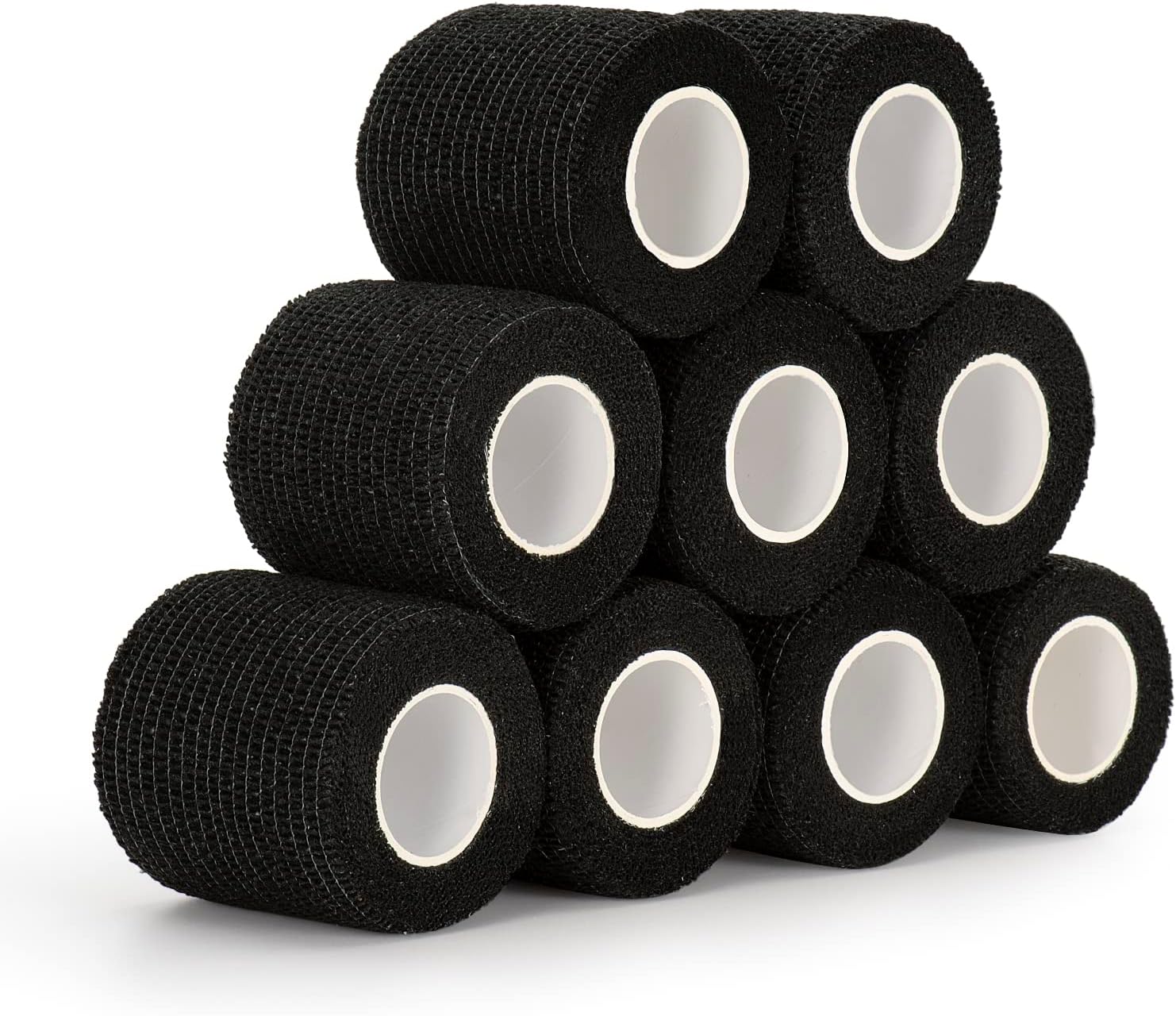 9 Roll Selbstklebender Verband 5cm x 4,5m Haftbandage Selbsthaftende ...