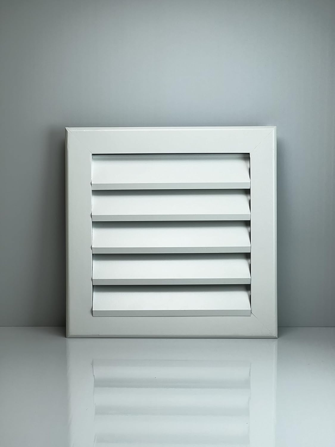 8"w X 10"h Aluminum Exterior Vent for Walls & Crawlspace - Waterproof ...