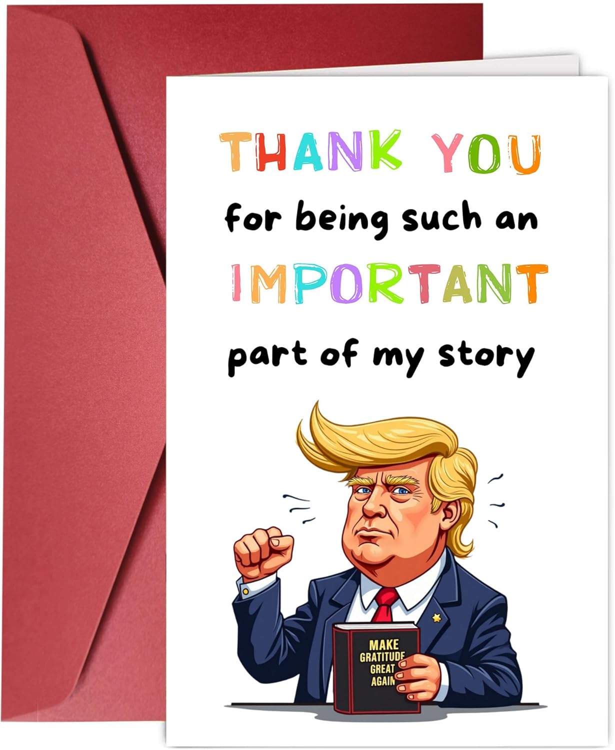 Amazon.com: Blank Thank You Cards with Envelopes for Men Women, Funny ...