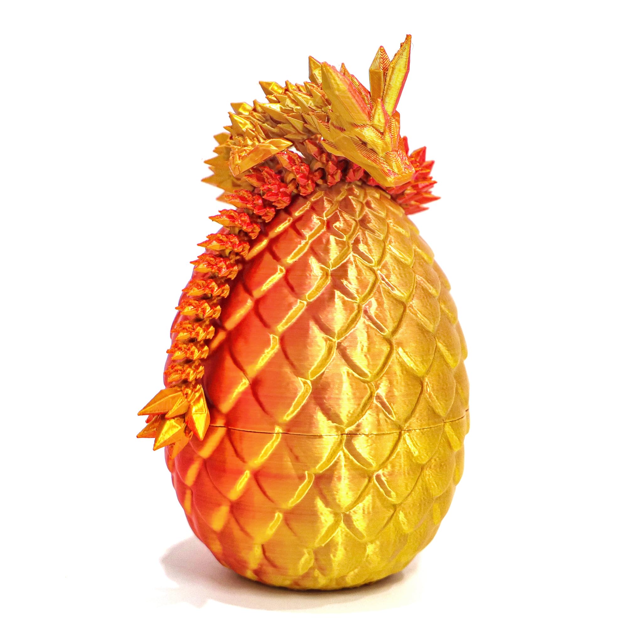 Amazon.com: Flavery Dragon Egg - 3D Printed Egg with Flexible Pearly ...