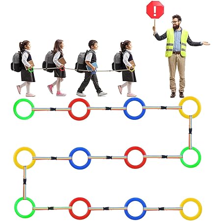 Amazon.com : Berlune 24 Pack Toddlers Walking Ropes Preschool Walking ...