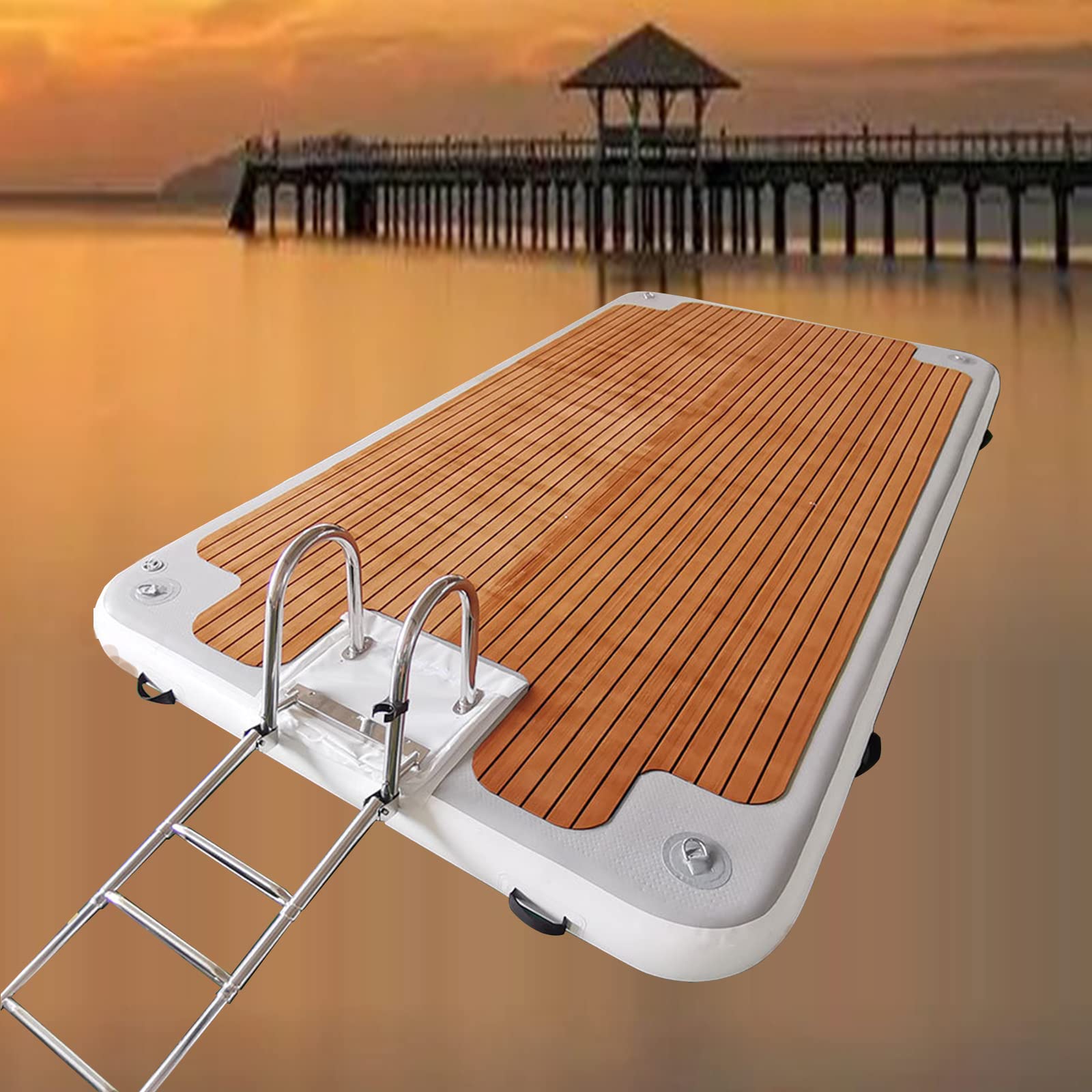 Water Inflatable Floating Dock Inflatable Floating Dock Platform For Floating Desertcart India