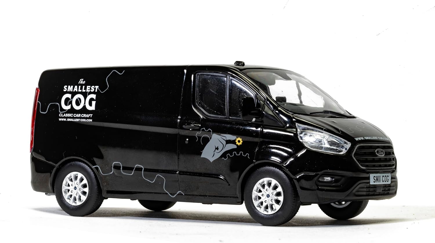Corgi VA15105 Ford Transit Custom 300L1, Shadow Black (Richard Hammond ...