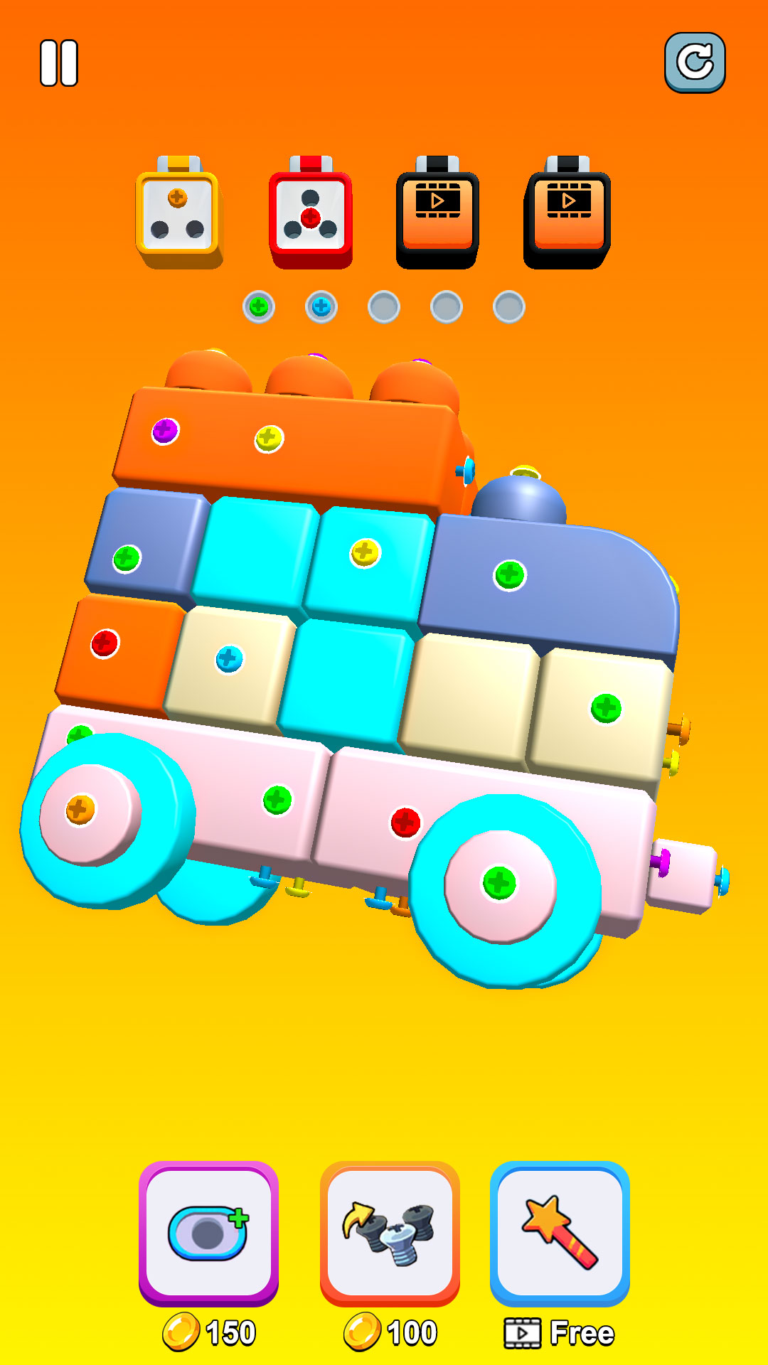 Screw Sort 3D Away Master Pin Puzzle: Nuts and Bolts Jam Unpuzzle ...