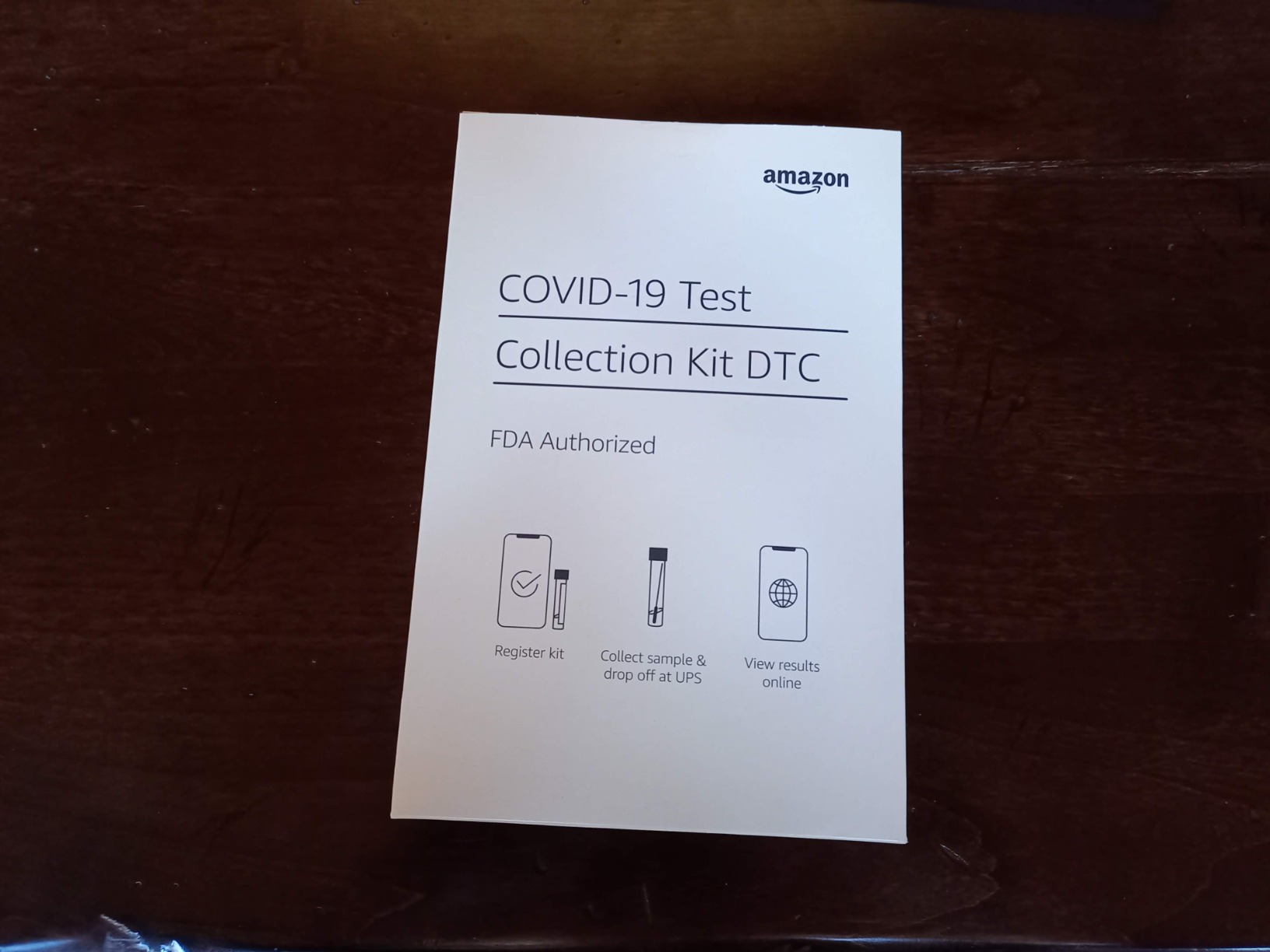 Amazon.com: Amazon COVID-19 Test Collection Kit DTC — Sample processed ...