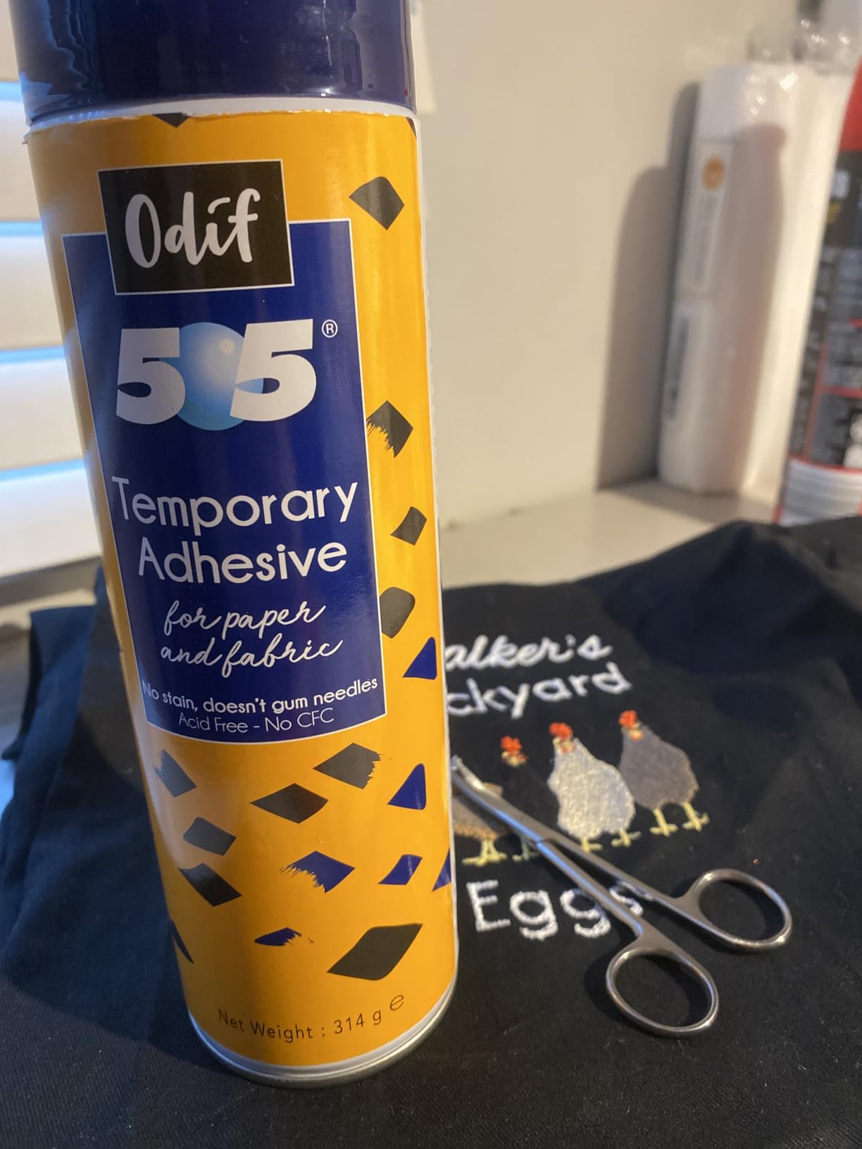 505 Basting Spray Temporary Adhesive 314g Odif Quilting Sewing Craft ...