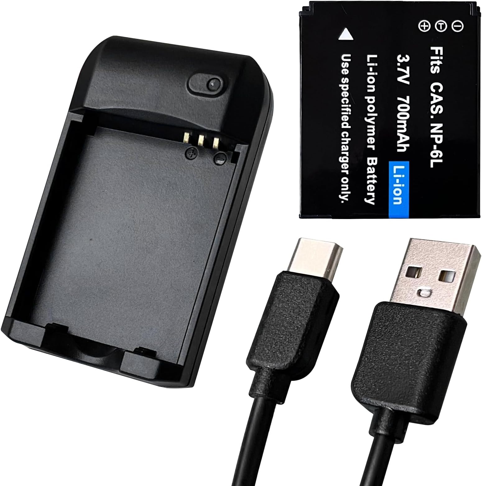 Amazon.com: CofunKool NP-6L Battery Charger, Digital Camera Battery ...