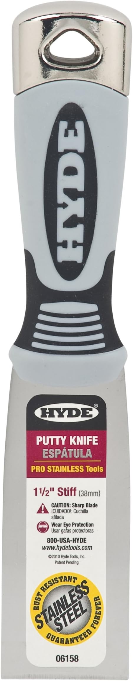HYDE, 1.5 Inch 06158 6158 Stiff Scraper, Color - Putty Knives - Amazon.com