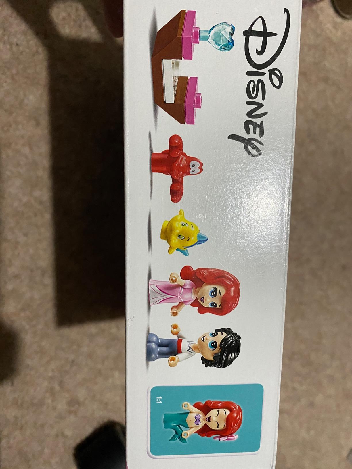 Disney PRINCESS LEGO 43176 Ariel’s Storybook Adventures : Amazon.co.uk ...