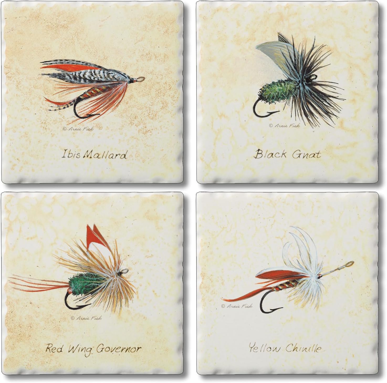 Amazon.com: Thirstystone Fly Fishing Lures 4-Pack Assorted Tumbled Tile ...