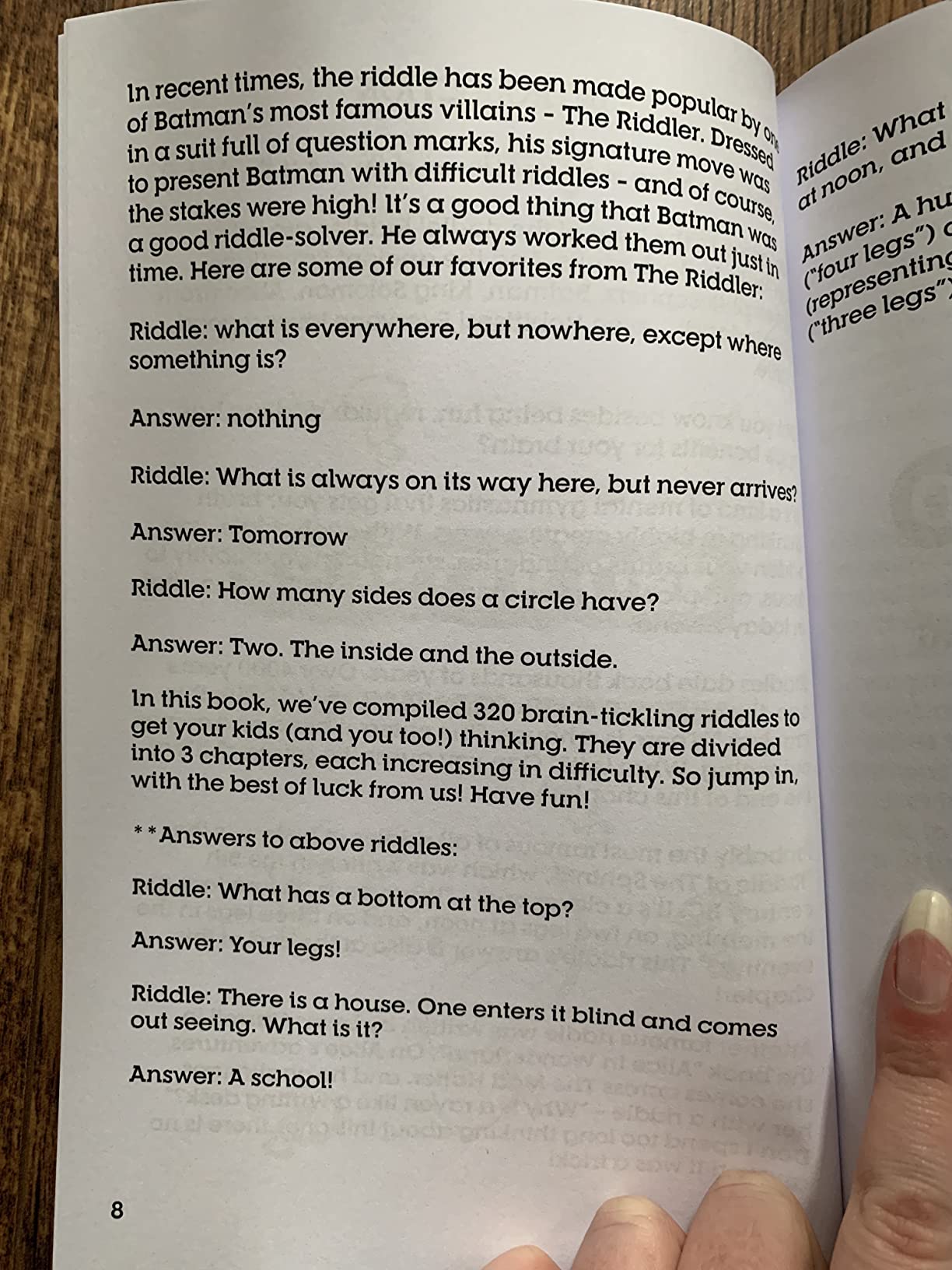 The Tricky Riddles Book For Smart Kids: 320 Fun Riddles, Brain Teasers ...