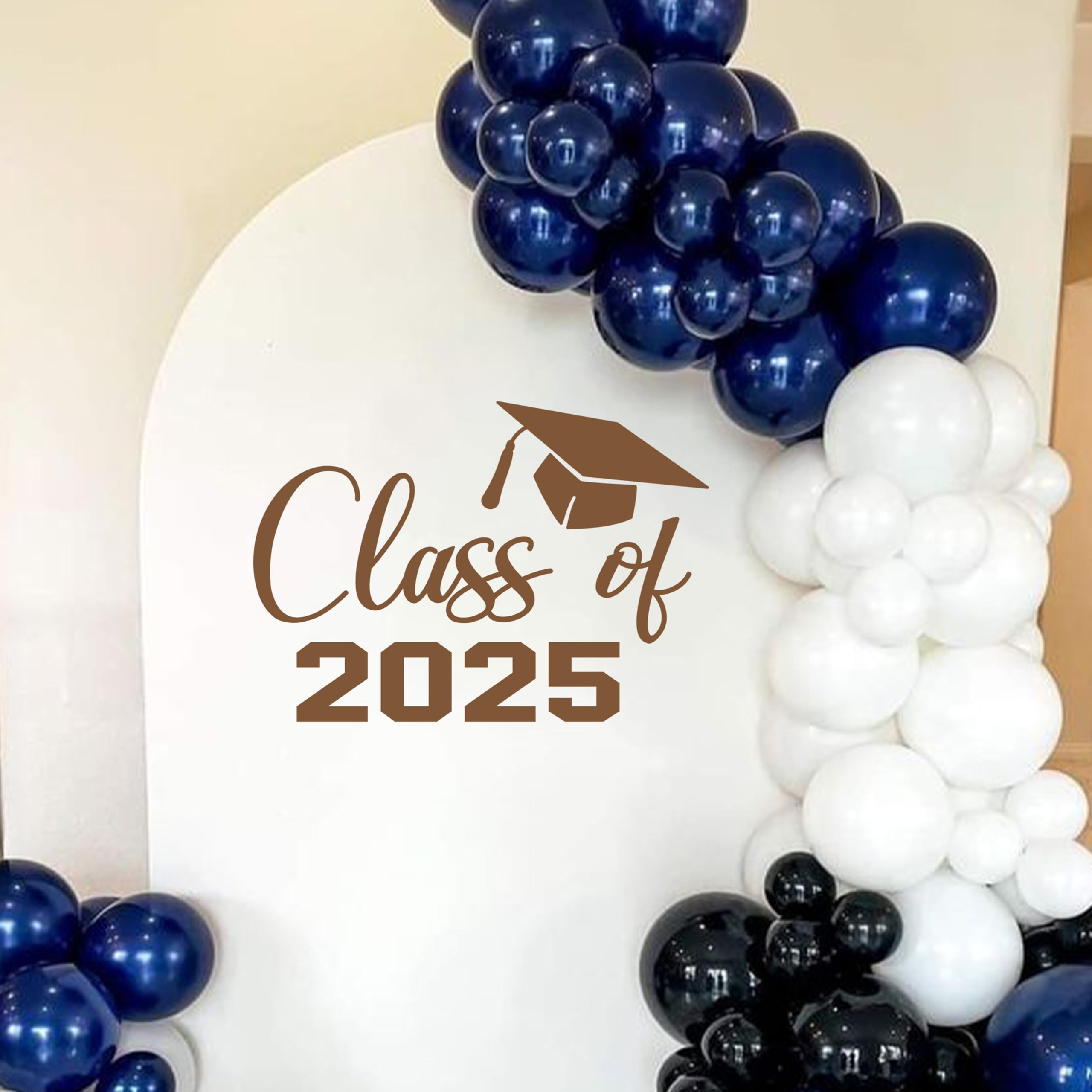 Gold Arch Backdrop Congratulations Class Of 2026 Graduation Quotes ...