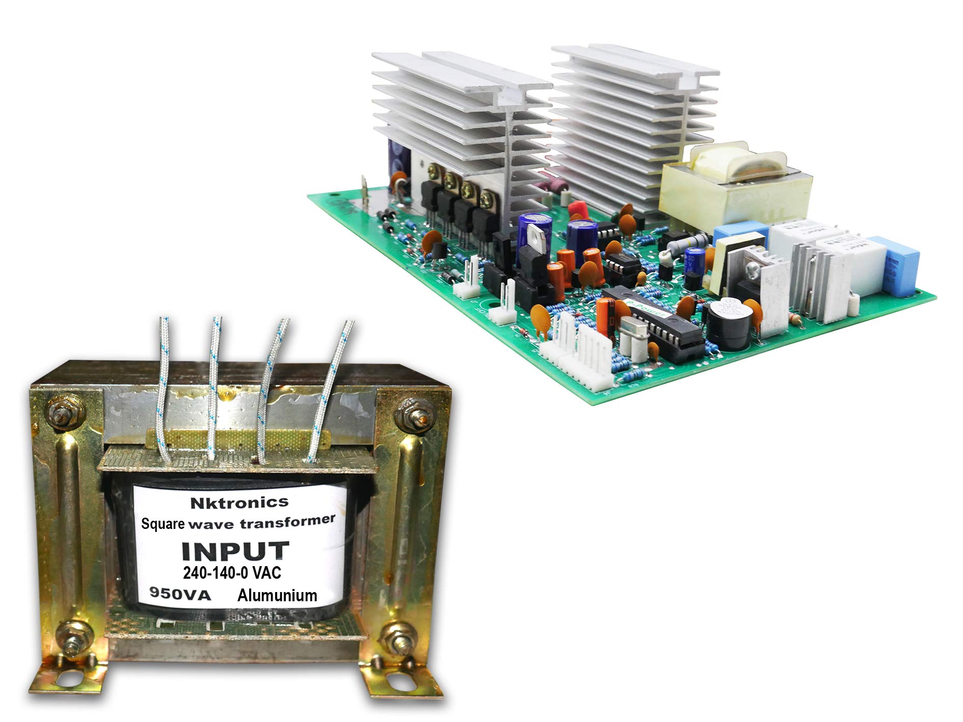 Buy Nktronics 900va 600watt 12 Volt su kam Square Wave Inverter Board ...