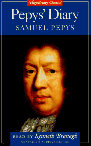 Pepys' Diary: Amazon.co.uk: Pepys, Samuel, Branagh, Kenneth ...