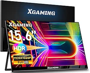 Amazon.com: XGaming 15.6 inch Portable Monitor,1080P USB HDMI FHD ...