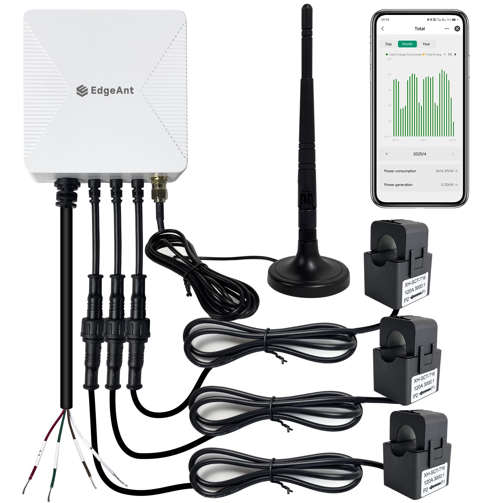 Power Meter Rtauhife Wireless Electricity Monitor To Track Energy Usage ...
