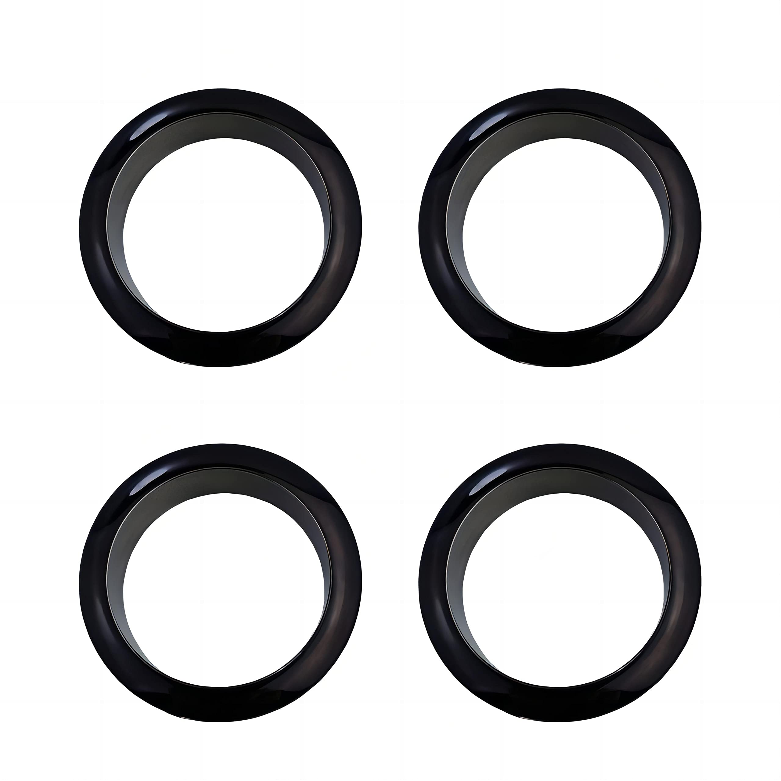 Qirty 4 PCS Desk Grommet Hole Diameter 1.4 Inch (35 mm) ABS Cable Hole ...