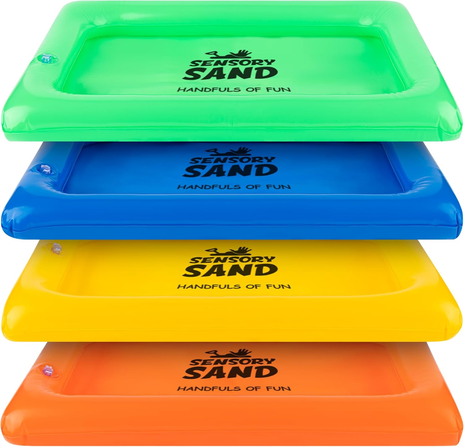 Amazon.com: Sensory Sand Inflatable Sand Trays Small Size Holds 2 ...
