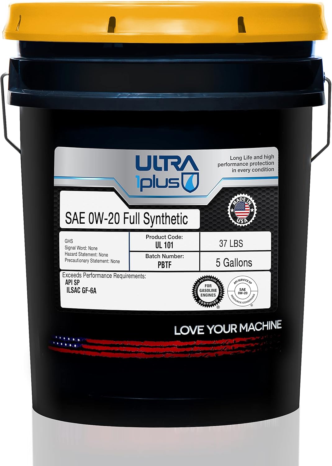 Amazon.com: Ultra1Plus SAE 0W-20 Full Synthetic Motor Oil API SP ILSAC ...