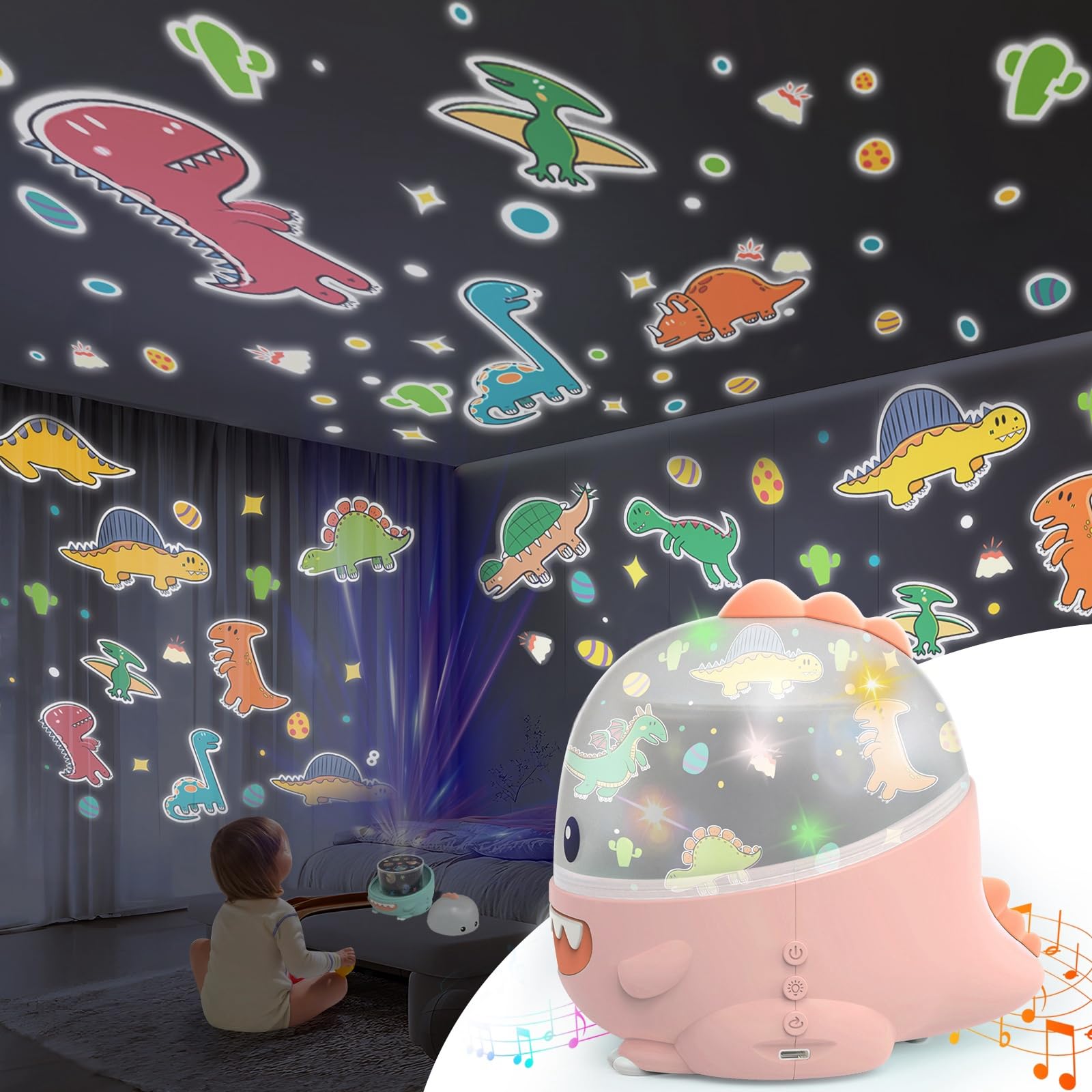 Star Projector Night Light for Kids, Stars for Ceiling Projector, Sky ...