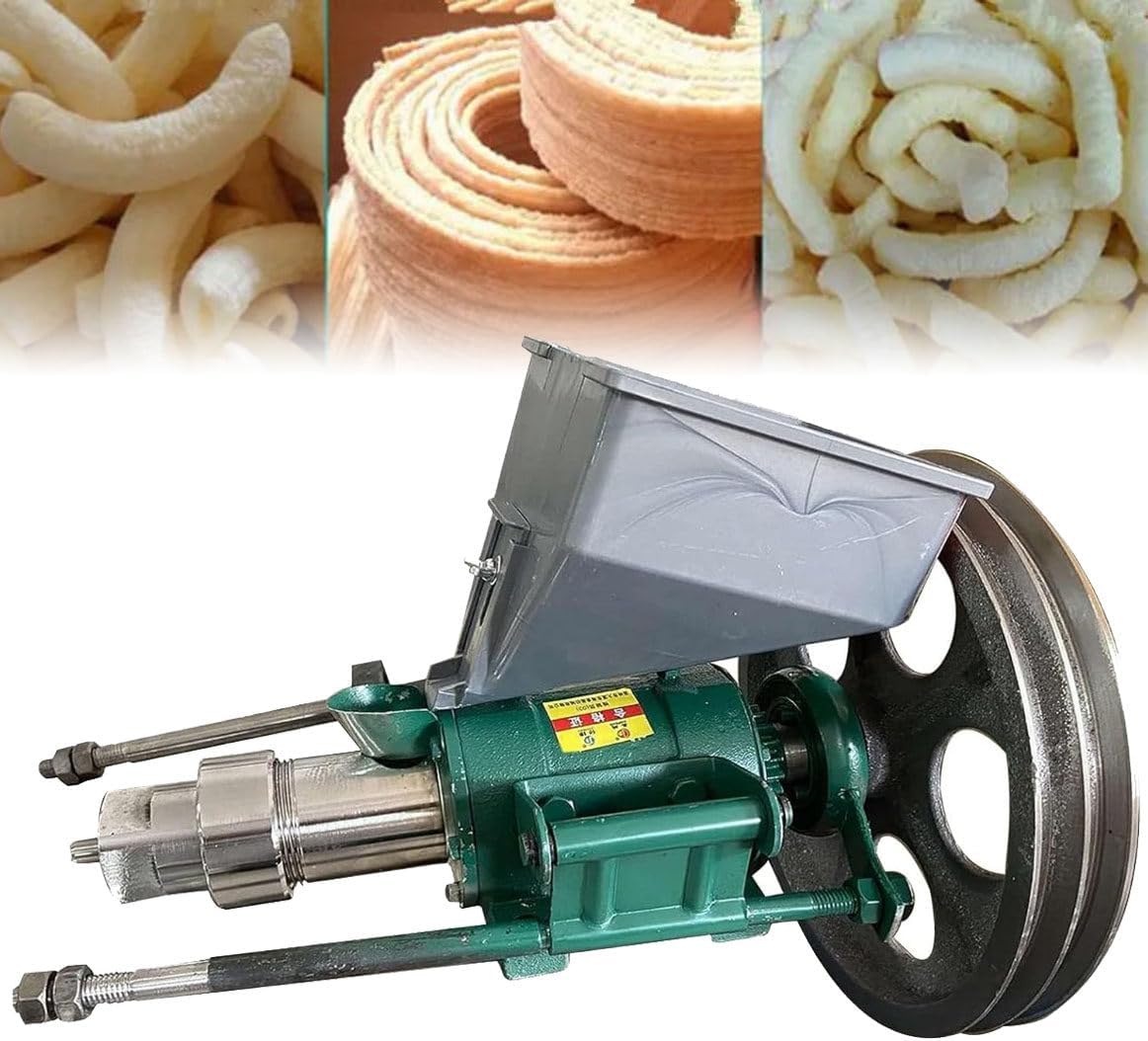 Amazon.com: Corn Puffed Food Extruder Extruding Food Puffing Machine ...