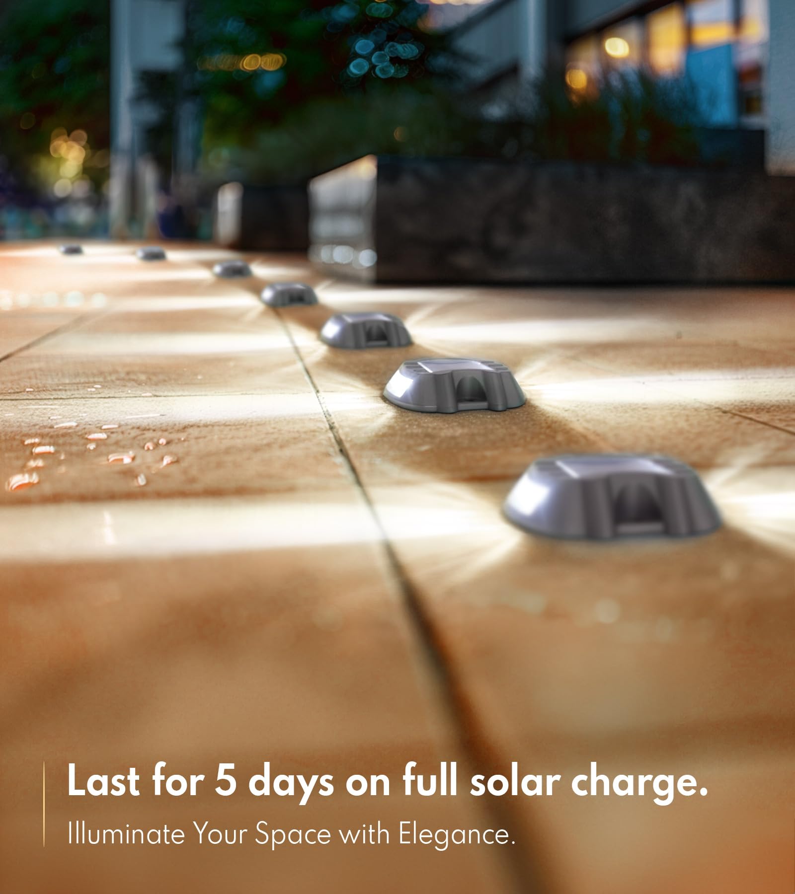 Snapklik.com : Driveway Lights Solar Powered LED 12 Pack, Outdoor Solar ...