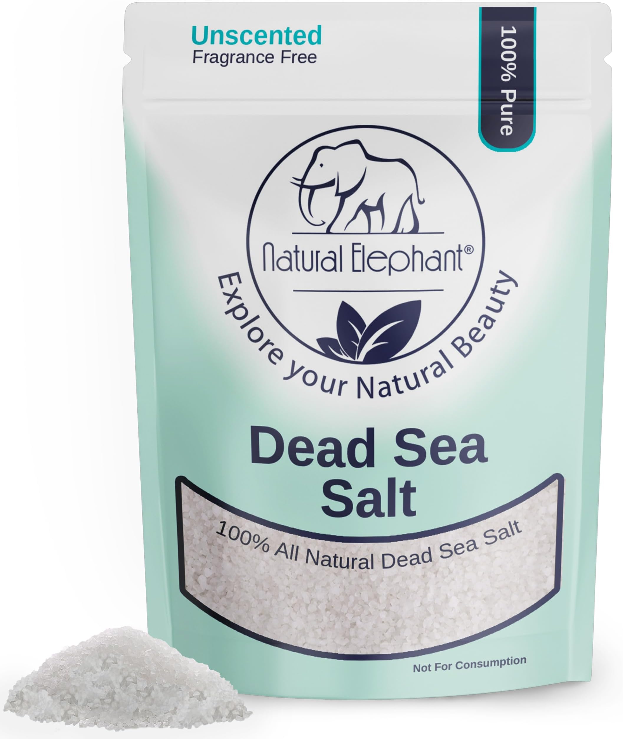 Amazon.com: Nature Packaged Dead Sea Salt (16oz) - Direct from The ...