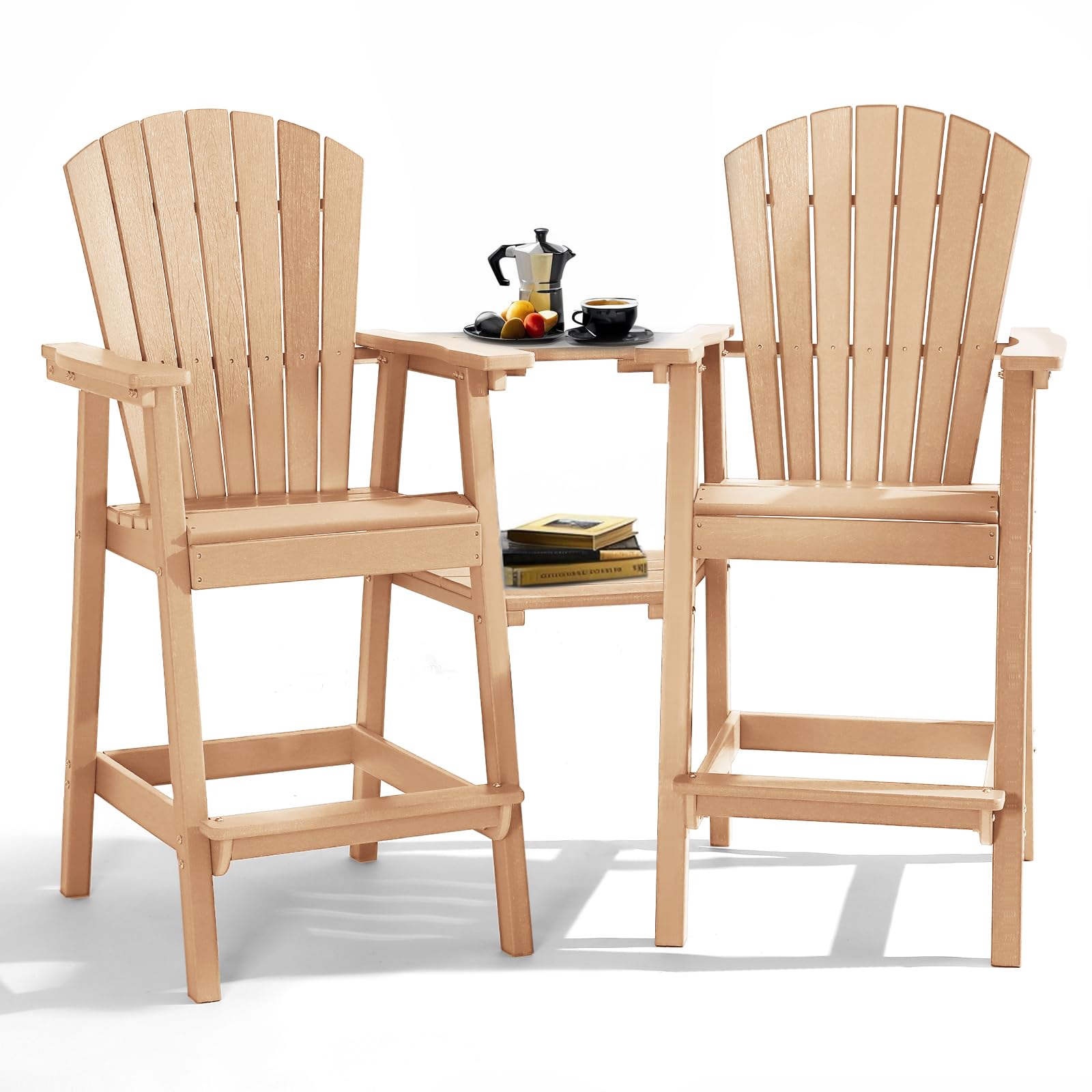 Snapklik.com : PASAMIC Tall Adirondack Chair Set Of 2
