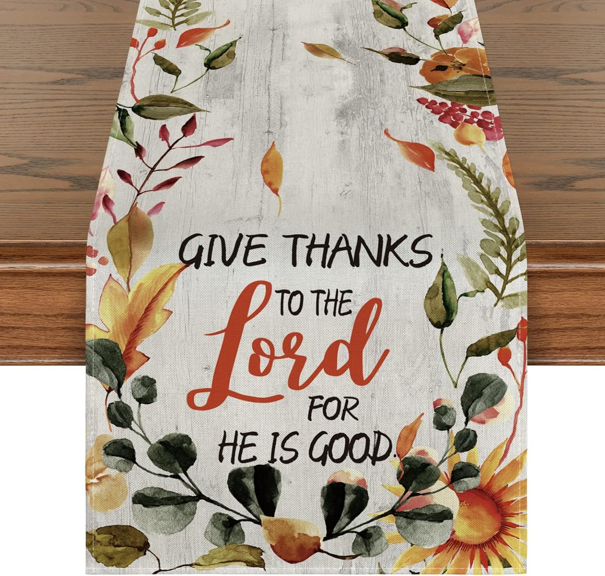 Amazon.com: DLZDN Christmas Cross Table Runner Jesus is The Reason for ...