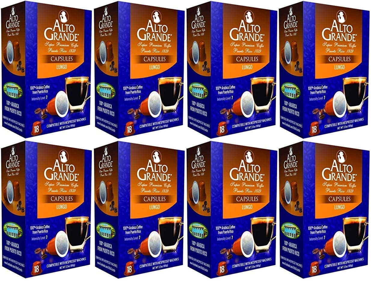 Amazon.com: Alto Grande Super Premium Capsules for Nespresso Machines ...