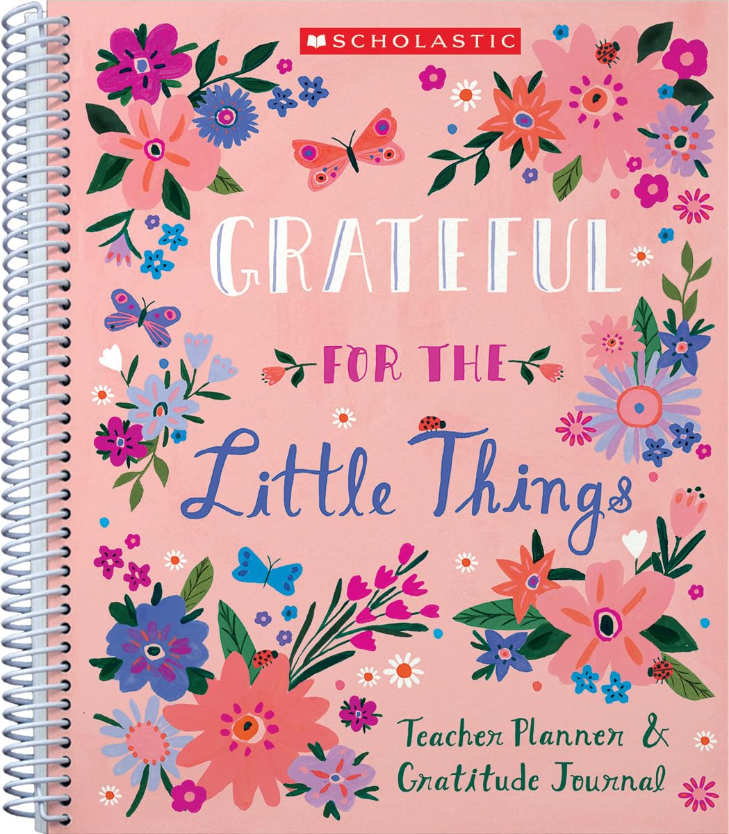 Gratitude Teacher Planner & Journal: Scholastic: 9781338617962: Amazon ...