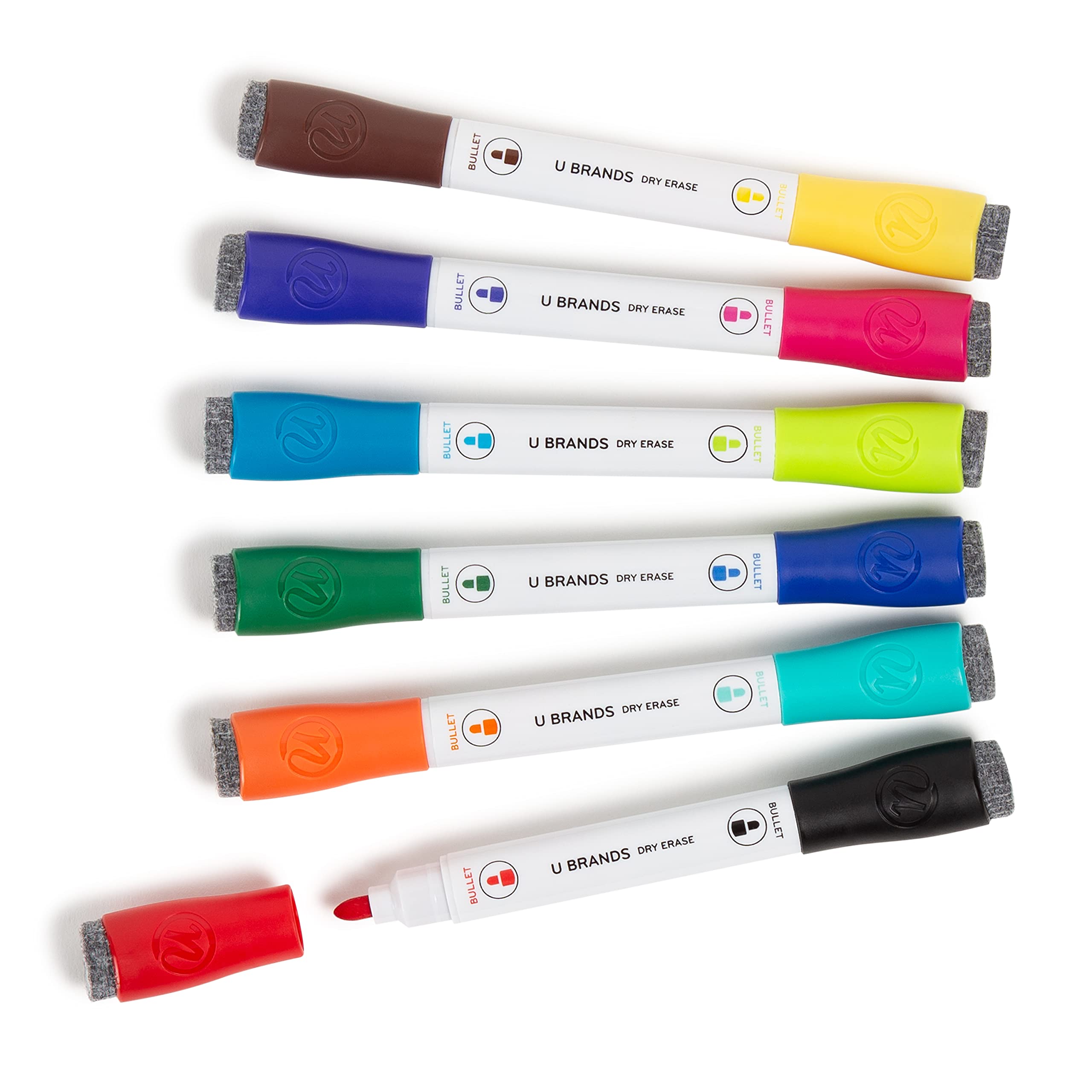 Snapklik.com : U Brands Fine Tip Dry Erase Markers