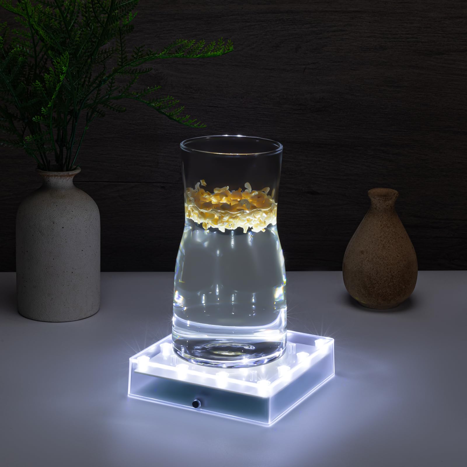 Amazon.com: Simplelight 5 Inch Square LED Light Base for Centerpieces ...