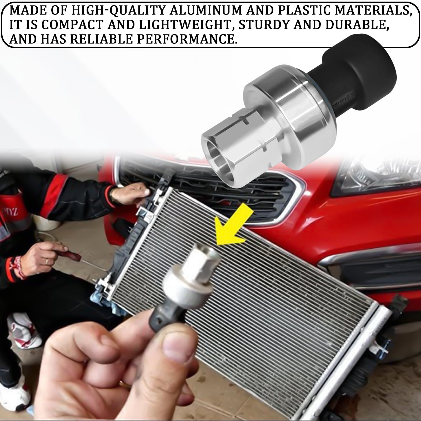 Snapklik.com : QBOONPT AC High Pressure Sensor Switch, Air Conditioning ...