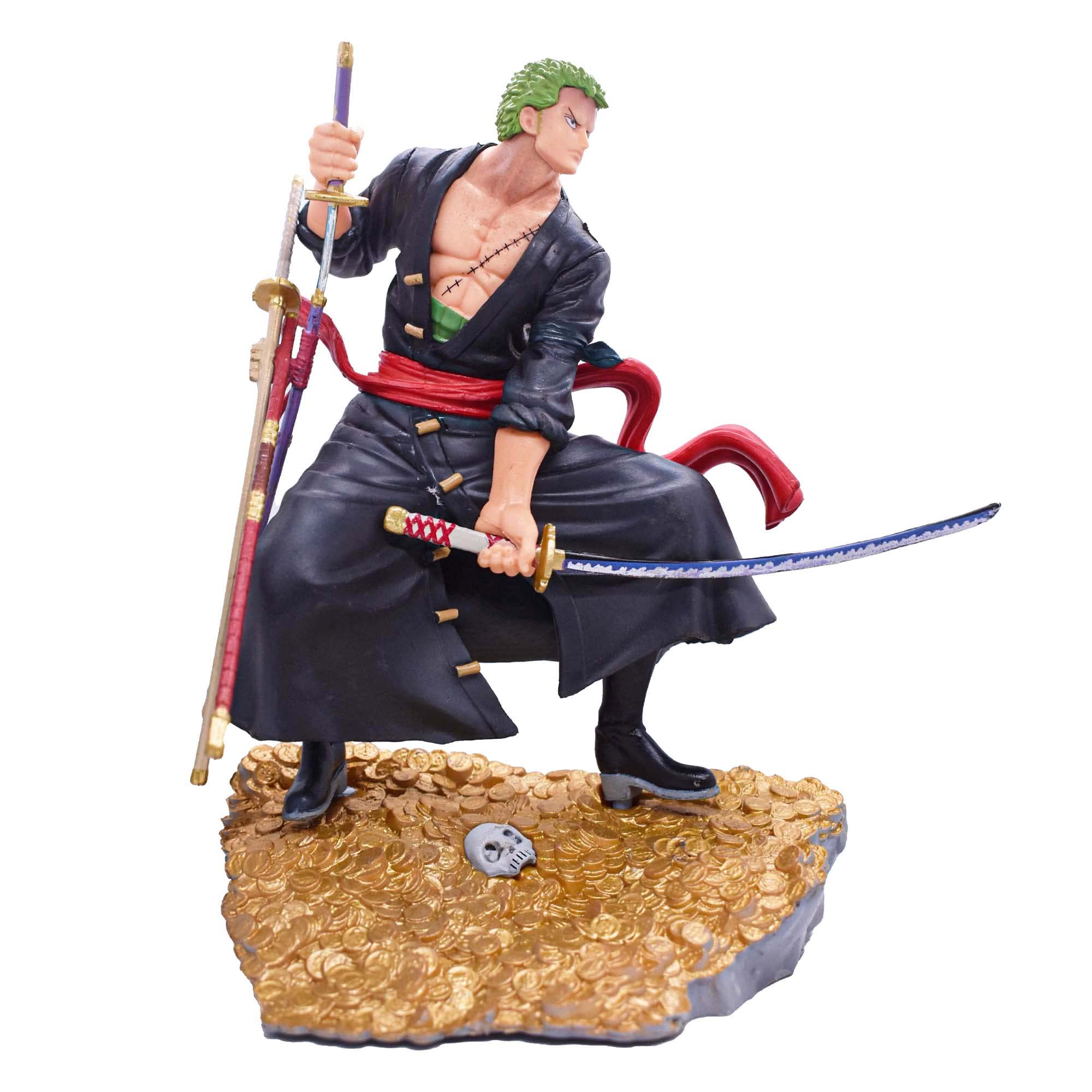 One Piece Wano Roronoa Zoro Action Figure Collectible Statue Zoro ...