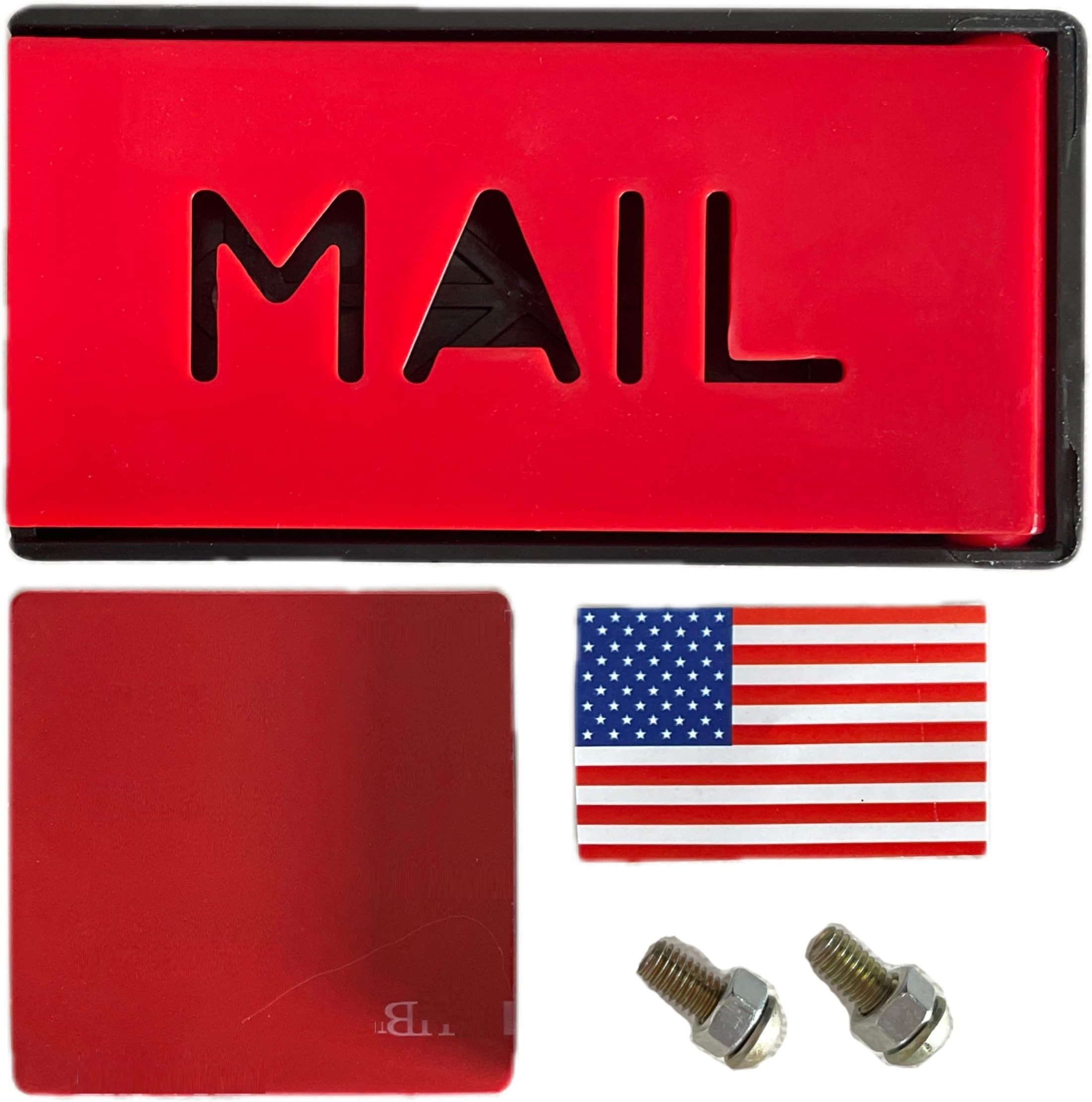 Amazon.com: Brick Mailbox Red Flag Replacement Kit - Mailbox Alert Flag ...