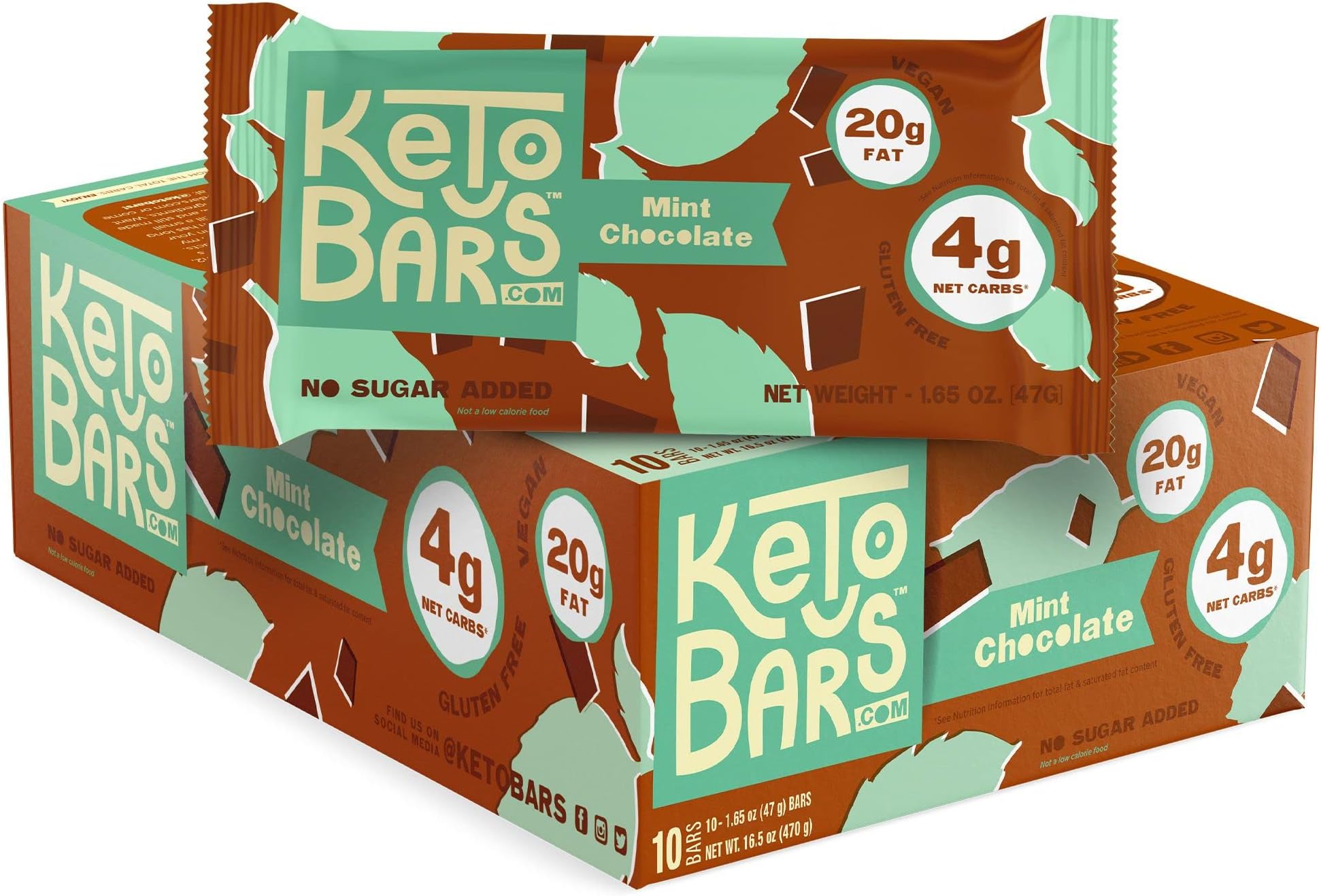 Amazon.com: KETO BARS : The Original High Fat, Low Carb, Ketogenic Bar ...