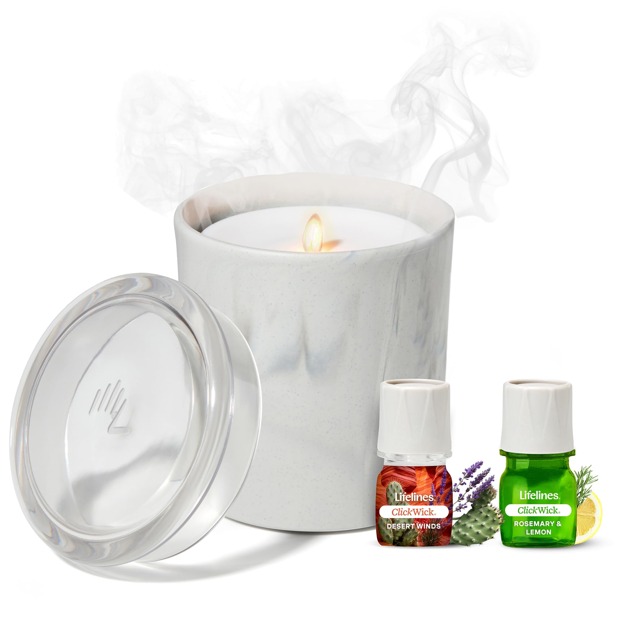 Snapklik.com : Lifelines Flameless Candle Aromatherapy Essential Oil ...