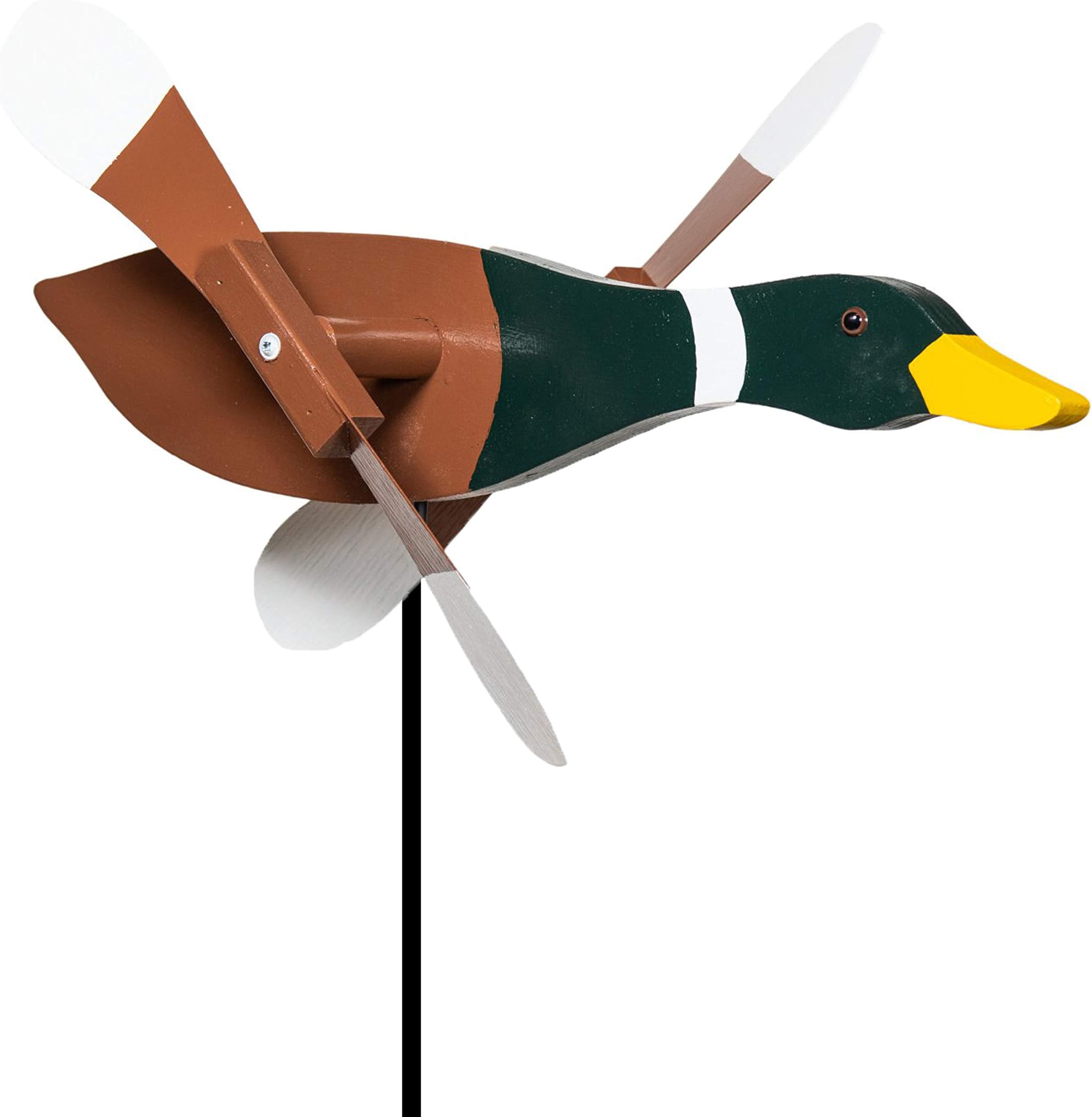 Amazon.com: Mallard Duck Whirligig / Whirly Bird Garden Spinner : Patio ...