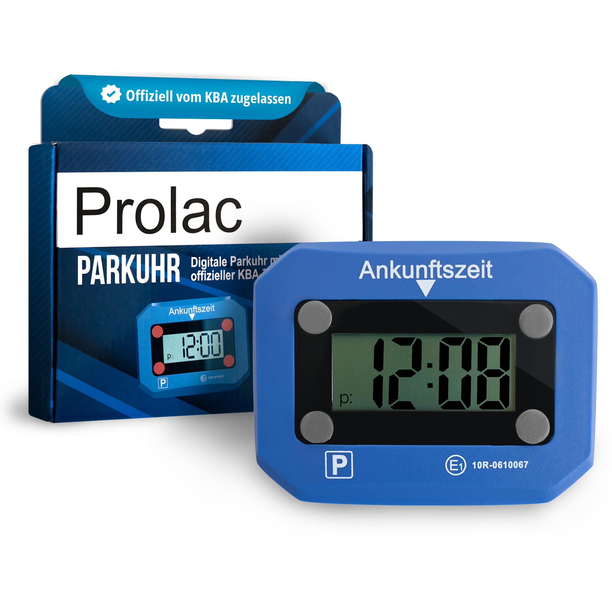 PROlac Electronic Parking Disc with Official KBA Approval - Intelligent ...