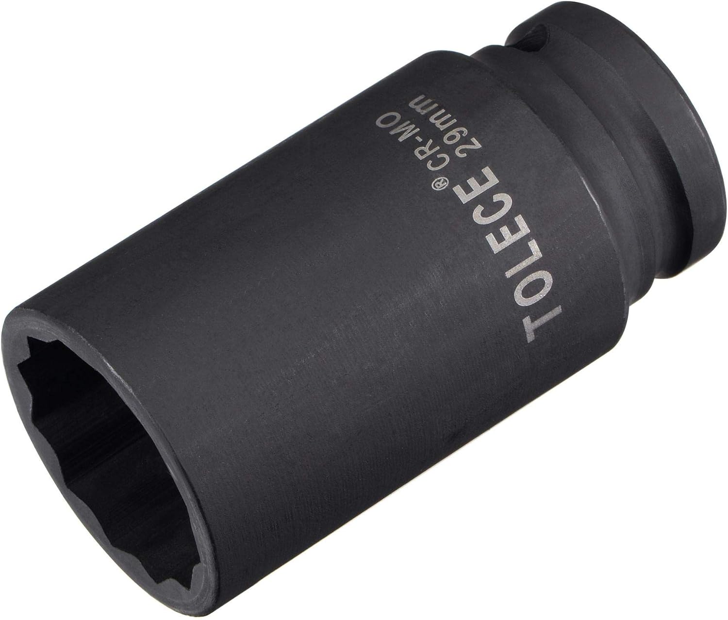 Amazon.com: uxcell 1/2-Inch Drive 29mm 12-Point Deep Impact Socket, CR-MO Steel 78mm Length ...