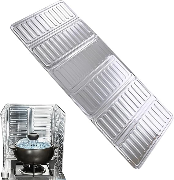 Amazon.com: Folding Oil Splatter Guard | Grease Screens of Oils Stove ...