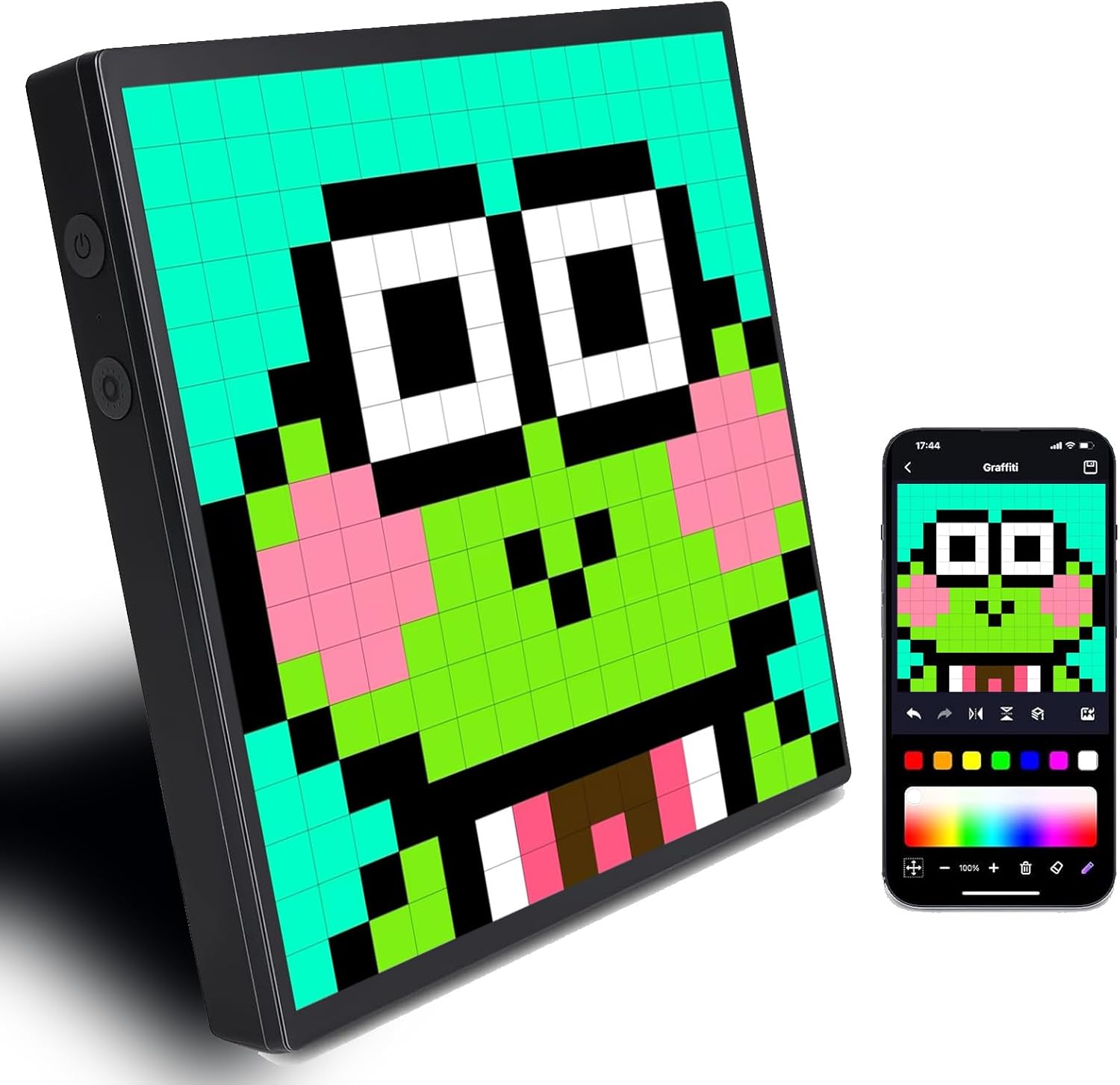 Amazon.com: 32x32 LED Pixel Display – Programmable Pixel Art Board with ...