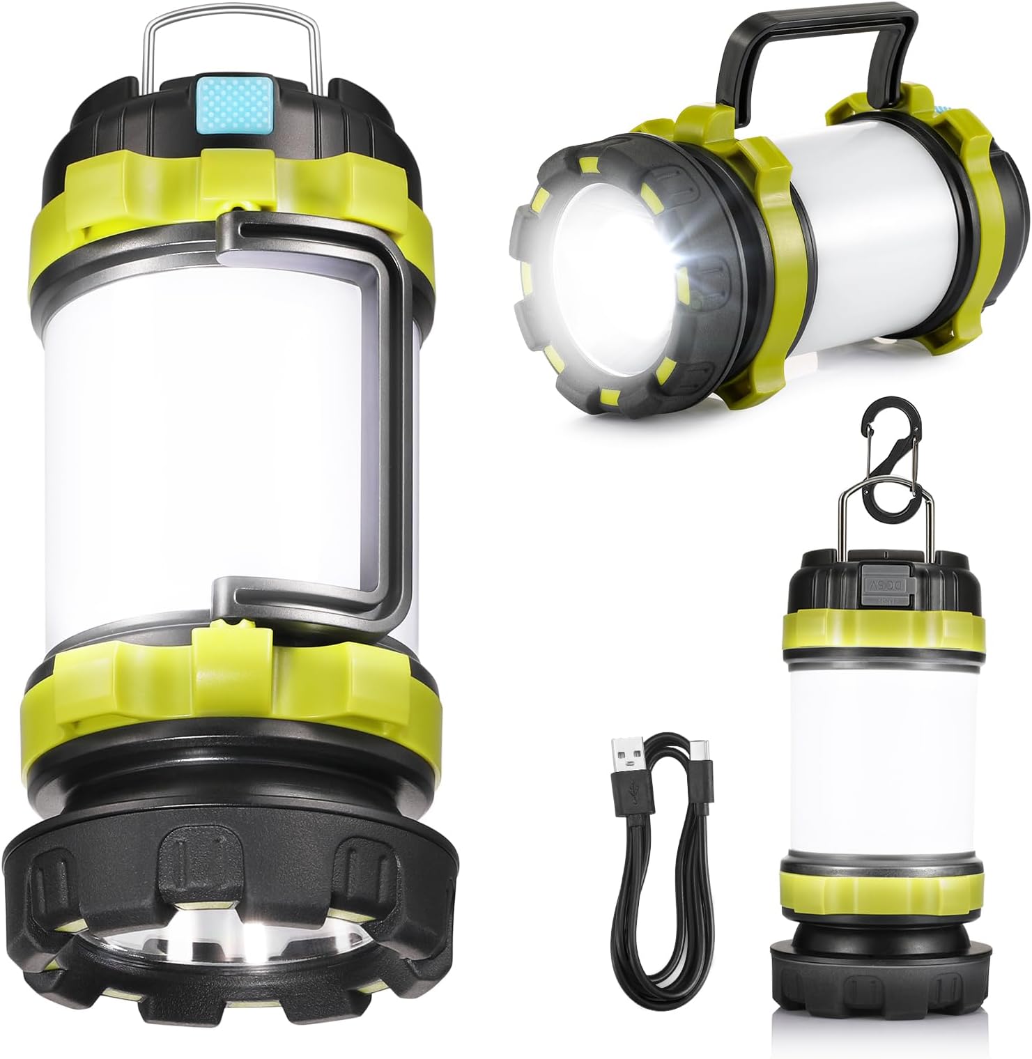 Amazon.com: LED Camping Lantern, Consciot Battery Powered LED Lantern ...