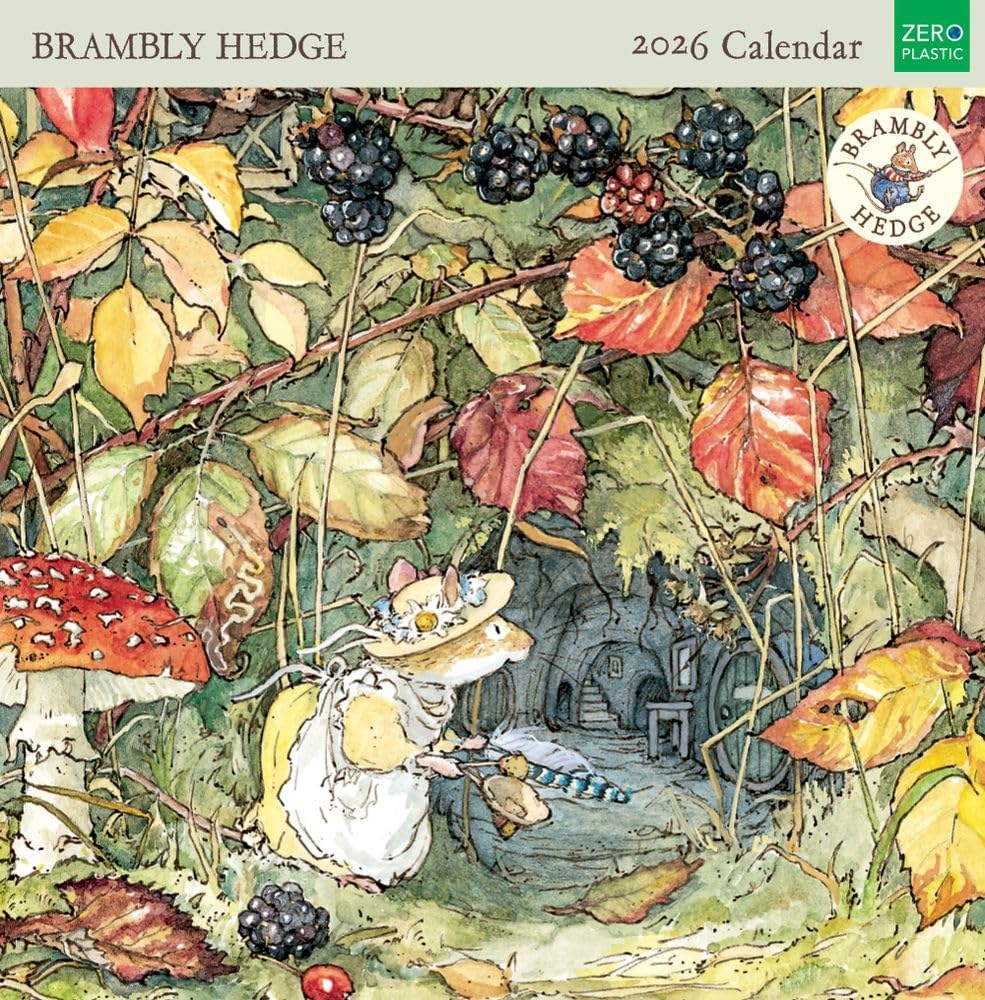 Museums & Galleries Brambly Hedge 2026 Calendar - Month to View Wall ...