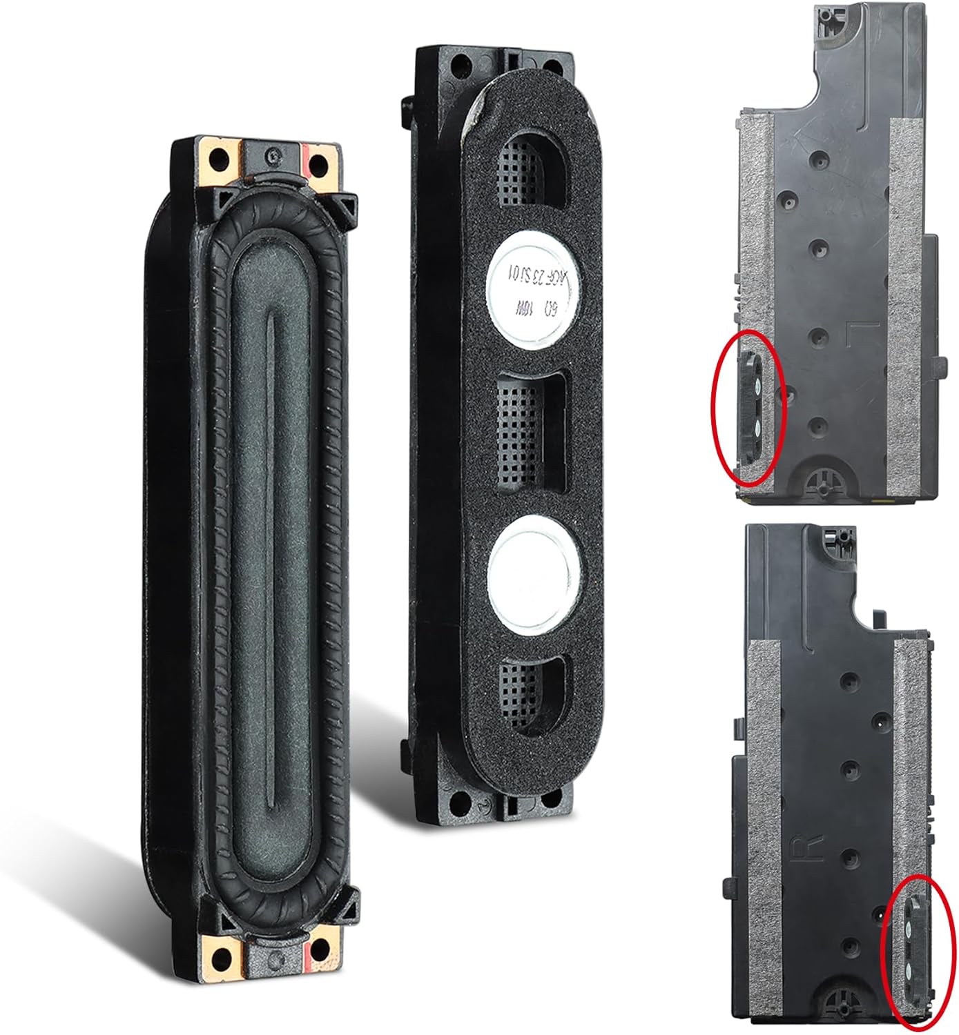 Amazon.com: 1 Pair TV Replacement Speakers（BN96-25565A/B/C/D/E/F/R/M ...