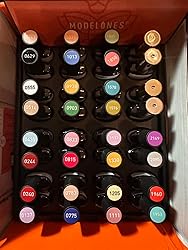 Amazon.com : modelones 32 PCS Gel Nail Polish Set, 28 Colors Spring Gel ...