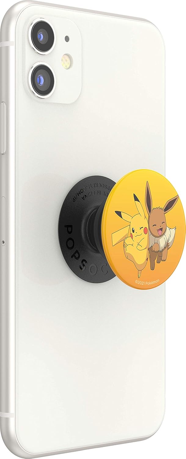 Buy PopSockets PopGrip: Swappable Grip for Phones & Tablets Pokemon ...