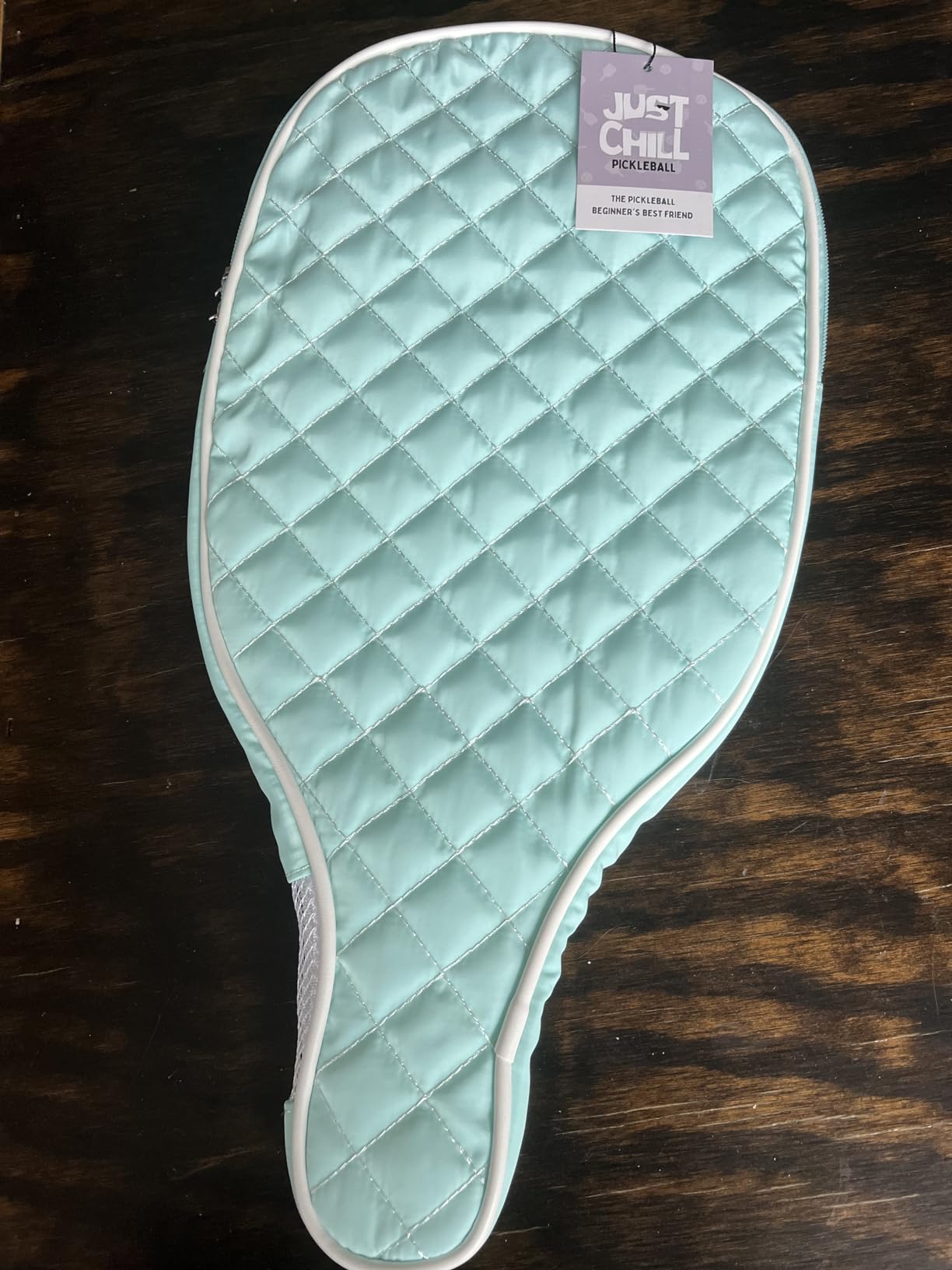 Amazon.com : Just Chill Pickleball - Pickleball Paddle Cover - Cute ...