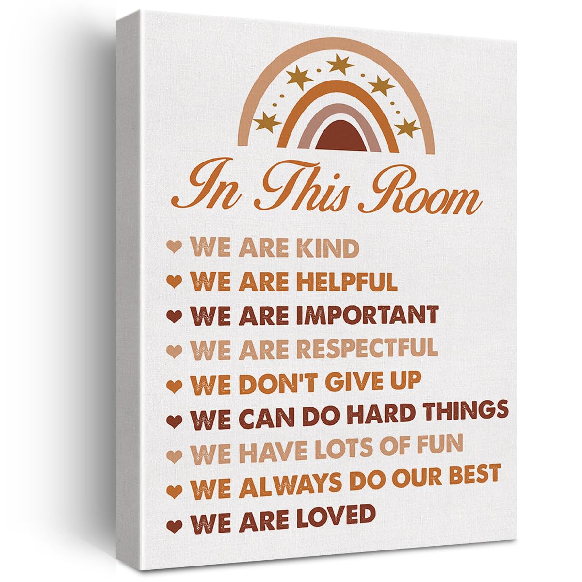 Snapklik.com : Inspirational Classroom Wall Art Decor Boho Diversity ...